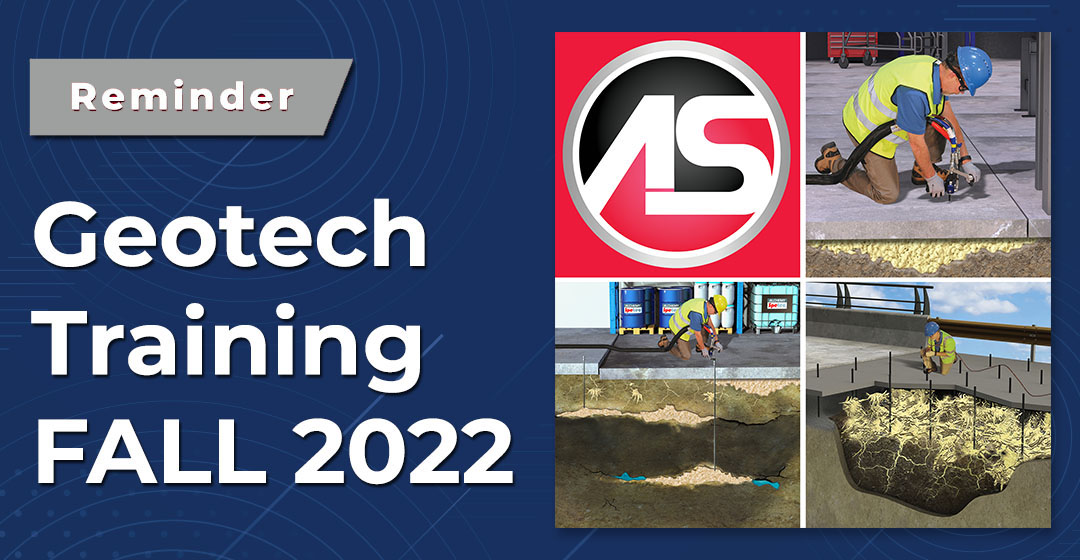 Reminder - Register for Fall Geotech Training